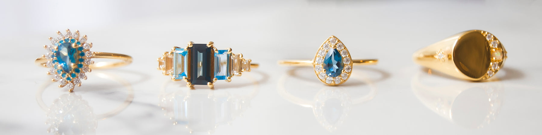 Opal, Diamond & Moonstone Rings | Fine Jewelry Rings for Women - La Kaiser
