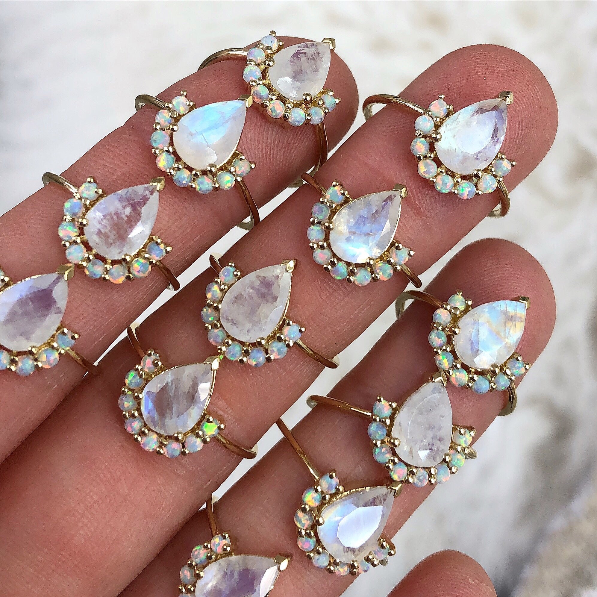 Opal, Diamond & Moonstone Rings | Fine Jewelry Rings for Women - La Kaiser